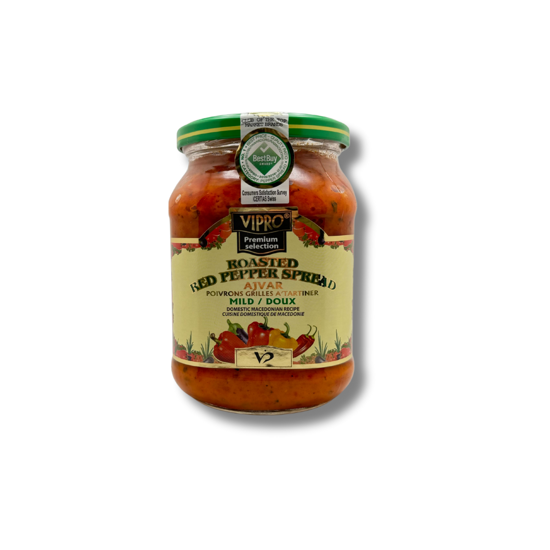 Vipro Mild Roasted Red Pepper Spread – Mrakovic Fine Foods