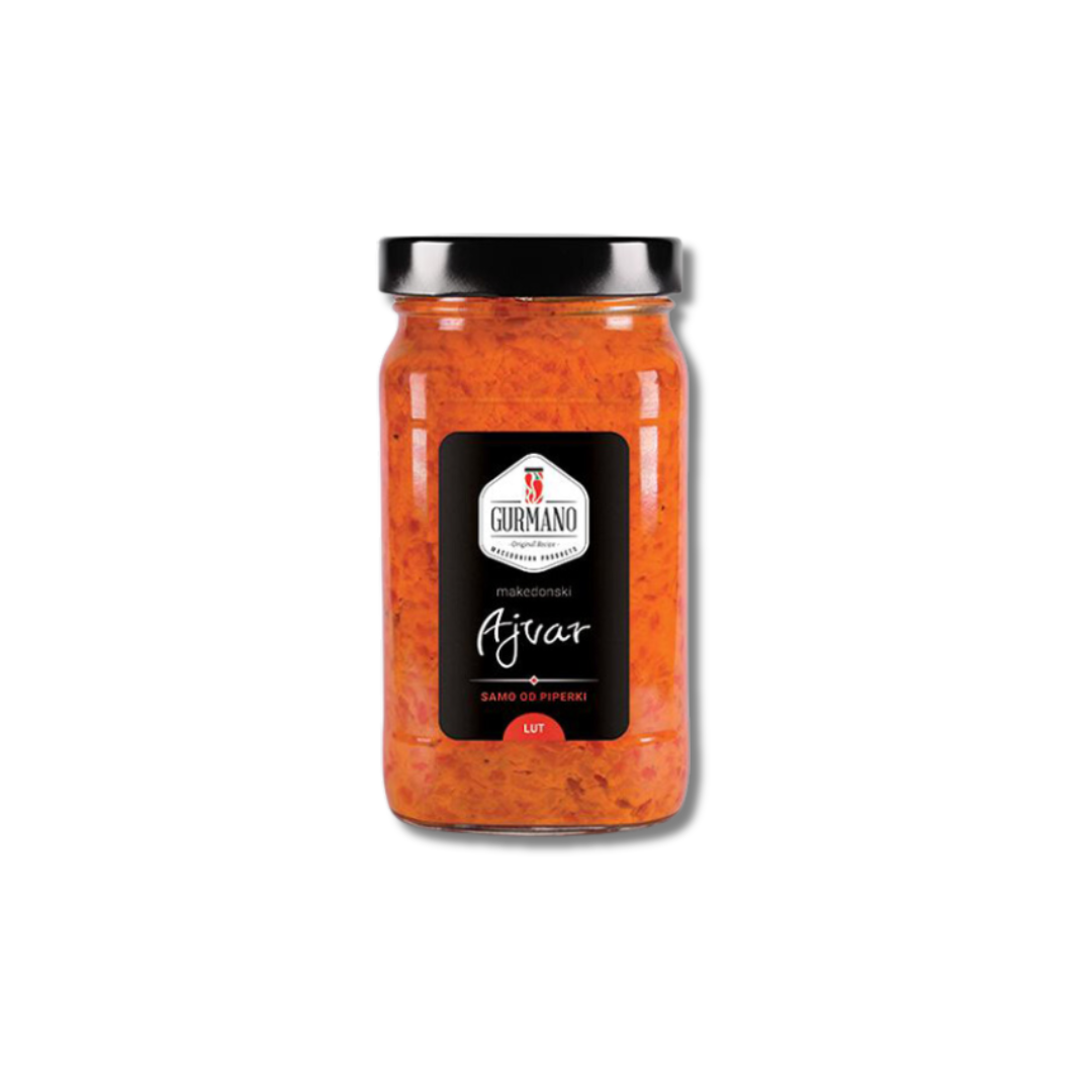 Gurmano Hot Ajvar 490g – Mrakovic Fine Foods